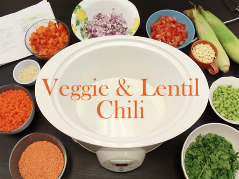 Not-Too-Spicy Veggie and Lentil Chili Recipe | Almanac.com