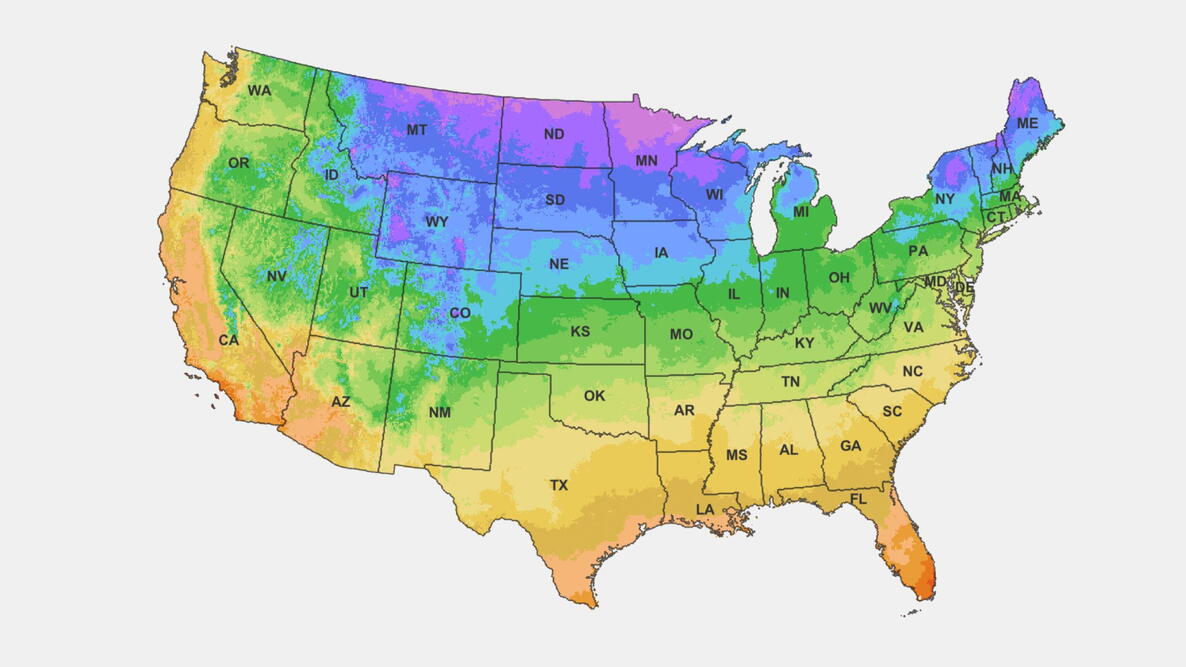 What's Your Planting Zone? | USDA Plant Hardiness Zone Map | The Old ...