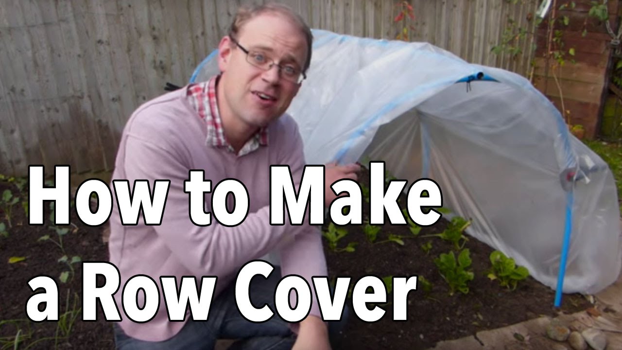 How to Make a Row Cover Tunnel | Almanac.com